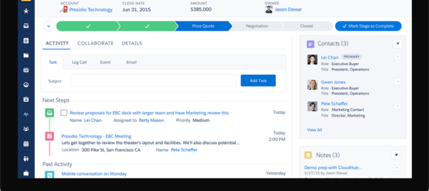 Salesforce Time Tracking Integration | ClickTime